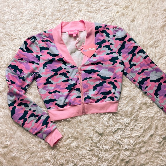 Dolls Kill | Tops | Sugar Thrillz Snow Cadet Pink Camo Zipup Crop Jacket Dolls Kill | Poshmark